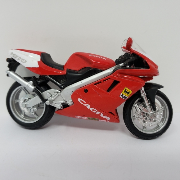 Toys | Maisto Cagiva Mito Red Motorcycle No Stand | Poshmark